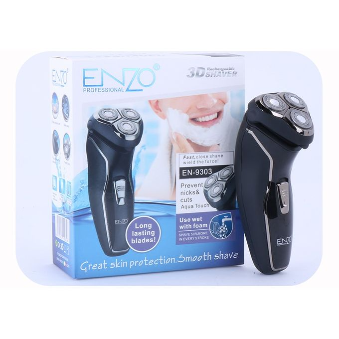 ENZO — tondeuse professionnelle portable rechargeable usb, batterie au lithium, rasoir pop-up ...